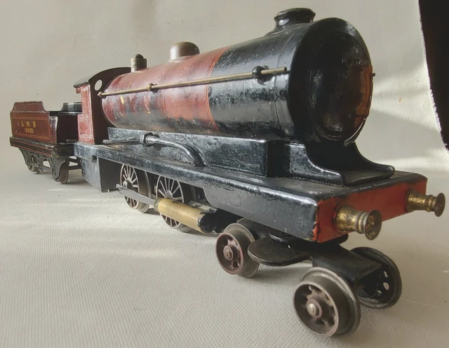 1930S BOWMAN 234 LIVE STEAM LMS EXPRESS LOCO ENGINE, BOX & TENDER 0 ...