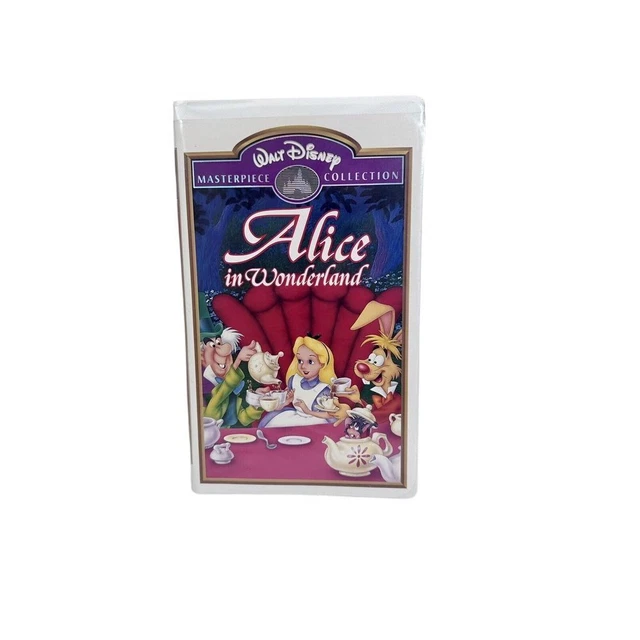ALICE IN WONDERLAND VHS Walt Disney Masterpiece Collection £8.86 ...