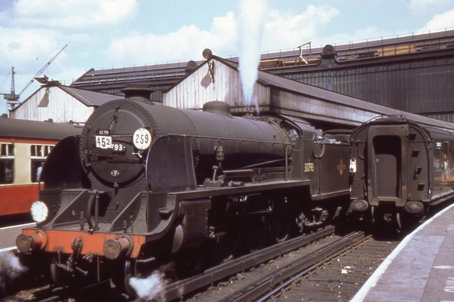 35MM RAILWAY SLIDE: COLOUR-RAIL: BRS 1456: CLASS N15: 30793 SIR ...