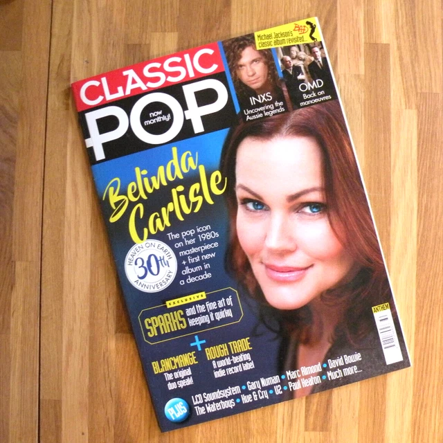CLASSIC POP MAGAZINE Sep 2017 Belinda Carlisle Sparks INXS OMD ...