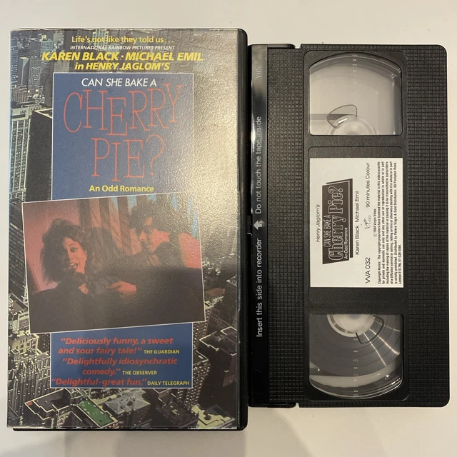CAN SHE BAKE A Cherry Pie Karen Black Rate Virgin Home Video Vhs Pre ...