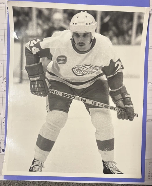 DEREK SMITH TYPE 1 PHOTO 8x10" Detroit Red Wings NHL Original '82-83 ...