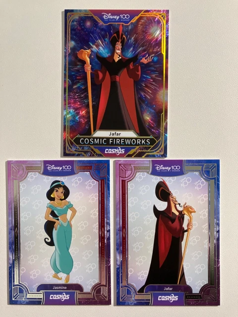 DISNEY COSMOS BUNDLE of 3 Cards from the Aladdin Movie £12.00 - PicClick UK