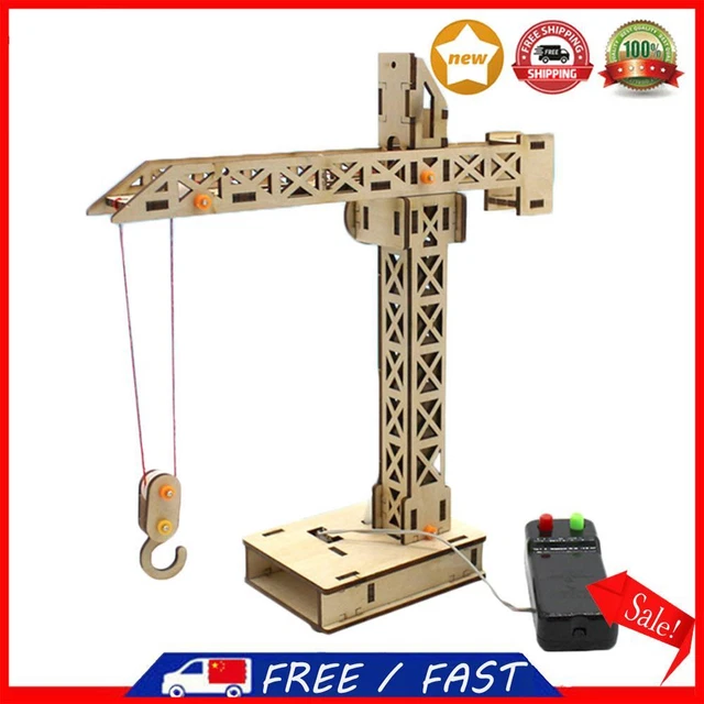 STUDENTS PHYSICAL SCIENCE Experiment Wire Control Crane STEM Toy Kit ...