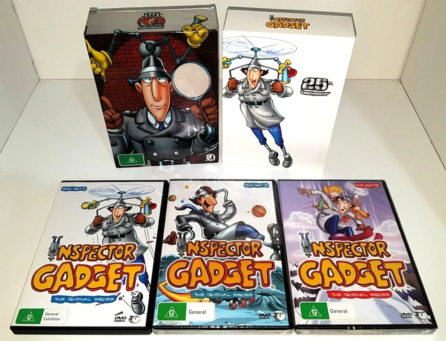 INSPECTOR GADGET 25TH Anniversary DVD TV Animated Series 9-Disc Box Set ...