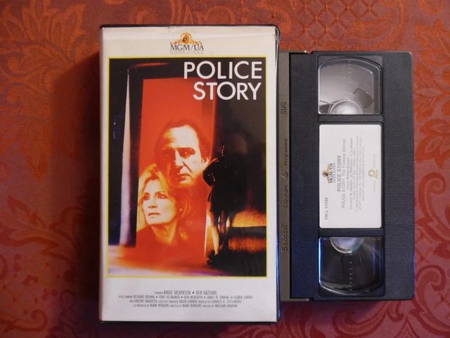 POLICE STORY (RICHARD Crenna, Angie Dickinson) - VHS Ed. MGM Rare £13. ...