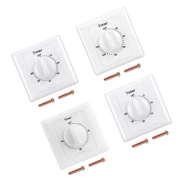 MOUNTING SCREWS COUNTDOWN Timer Countdown Timer Switch Precise Time ...