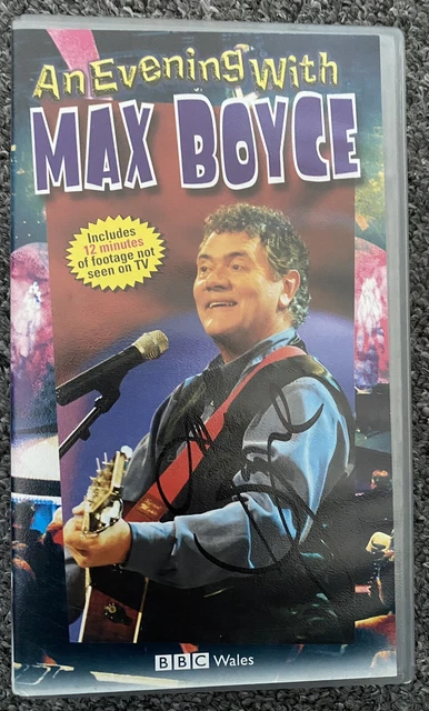 VHS AN EVENING with Max Boyce Video Welsh Comedy BBC WALES 1988 E Class ...