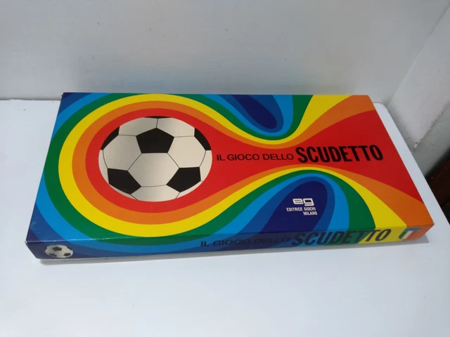 COMPLETO 100% IL gioco DELLO SCUDETTO Editrice Giochi vers. scatola ...
