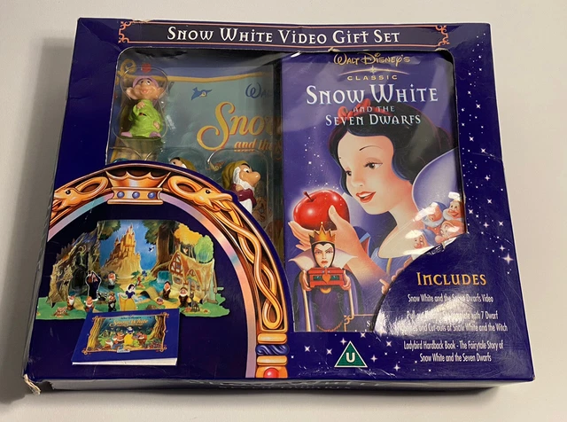SNOW WHITE AND The Seven Dwarfs Video/VHS Gift Set 2001 inc 7 Dwarfs ...