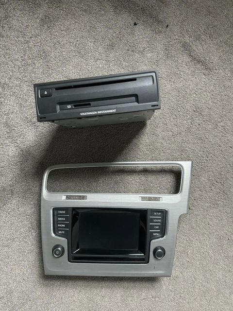 VW GOLF MK7 2013-2019 MIB1 Infotainment Media Screen Radio Display £80. ...
