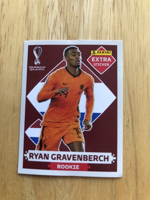 PANINI QATAR 2022 World Cup Extra Sticker Ryan Gravenberch Rookie £3.20 - PicClick UK