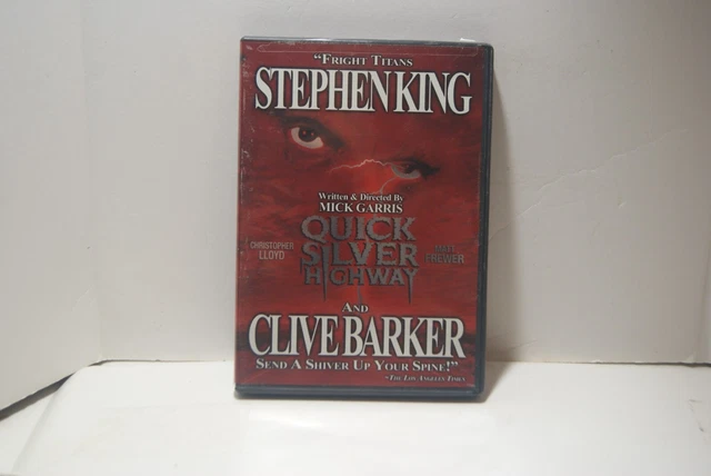 QUICK SILVER HIGHWAY (DVD, 2005) By Stephen King & Clive Barker Horror ...