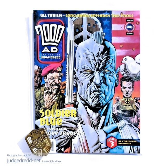2000AD PROG 901-906 All 6 2000AD Judge Dredd + Comic Bag and Board 19 8 ...