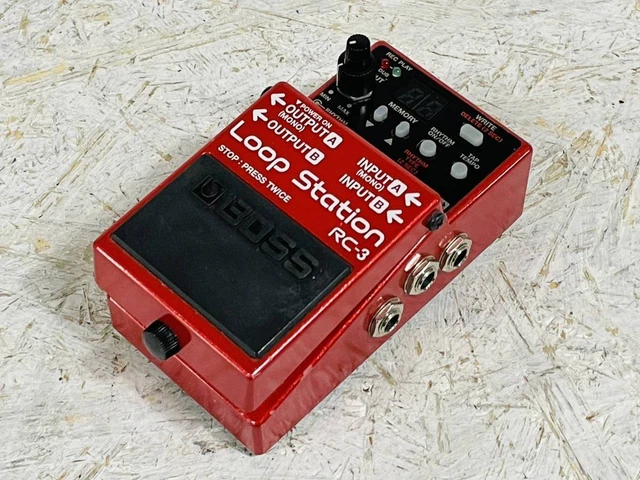 BOSS RC-3 LOOP Station Pedal Guitar Effects Used £142.11 - PicClick UK