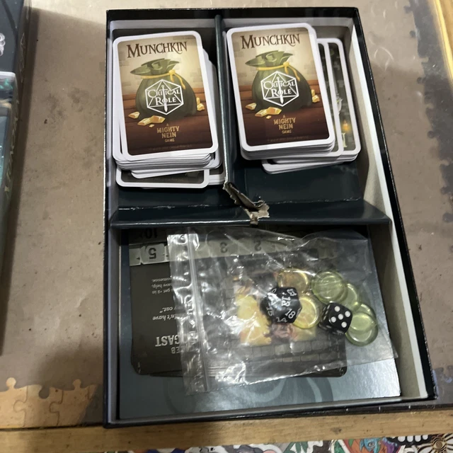 MUNCHKIN - CRITICAL Role A Mighty Nein Game - Complete £11.11 - PicClick UK