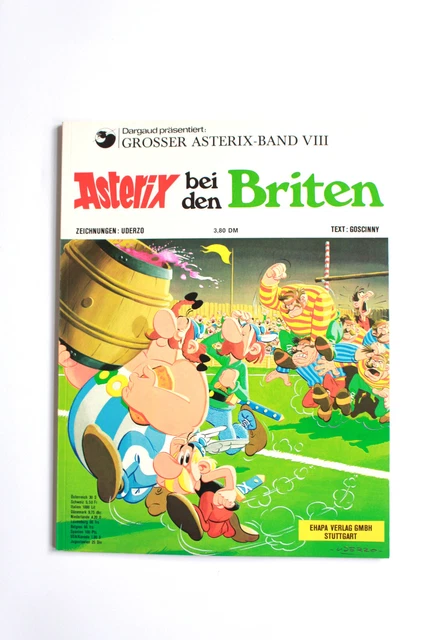 GRANDE ASTERIX BAND VLLL - Asterix presso gli inglesi - dal 1971 VK 3 ... GRANDE ASTERIX BAND VLLL - Asterix presso gli inglesi - dal 1971 VK 3 ...