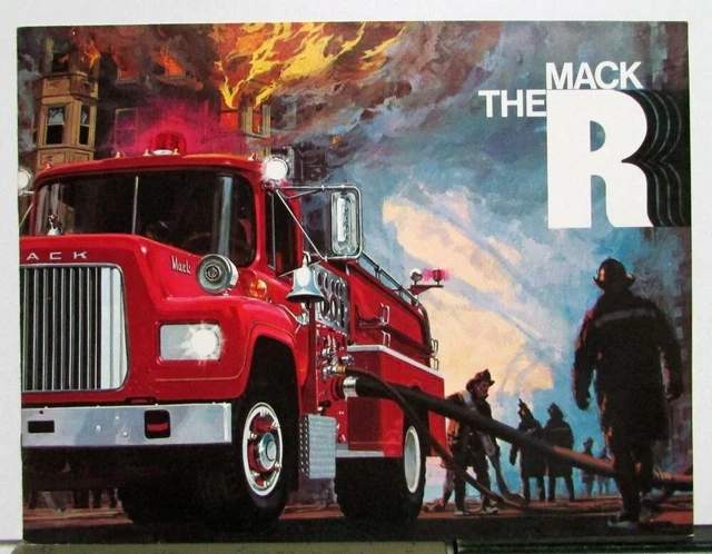 1992 MACK FIRETRUCK Pumper Model R Dimensions Specifications Sales ...