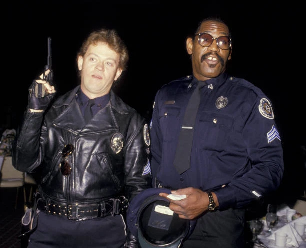 DAVID GRAF AND actor Bubba Smith attend ShoWest '87 Convention 1987 OLD ...