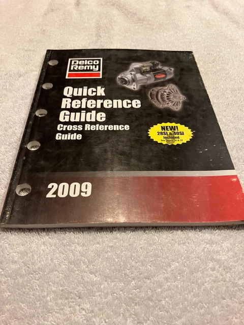 DELCO REMY STARTER Alternator Quick Reference & Cross Reference Guide ...