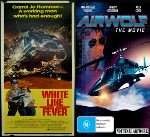 ALL-ACTION DOUBLE FEATURE!: White Line Fever / Airwolf [Region B] [Blu ...
