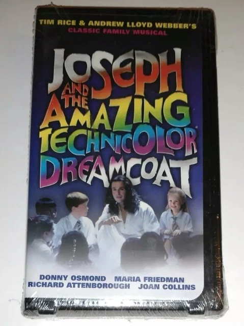 JOSEPH AND THE Amazing Technicolor Dreamcoat (VHS, 2000, Clamshell ...