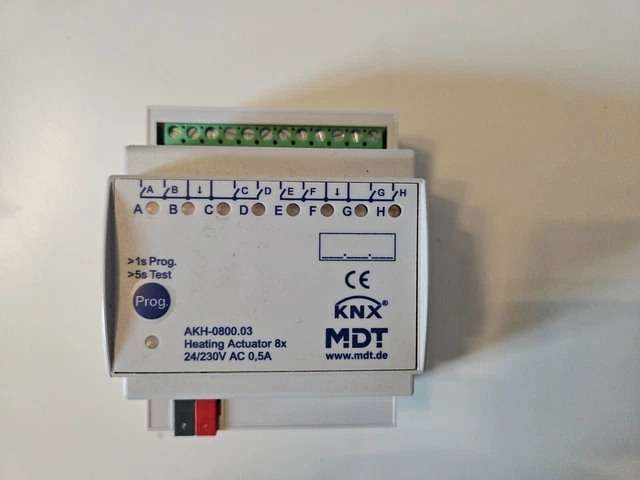 KNX HEIZUNGSAKTOR 8FACH MDT AKH-0800.03 EUR 111,00 - PicClick DE