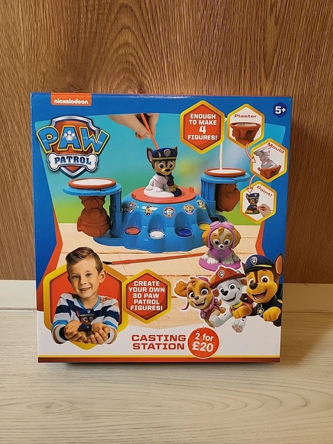 PAW PATROL CASTING Station Create Your Own Figures Boy Girl 5 Years ...