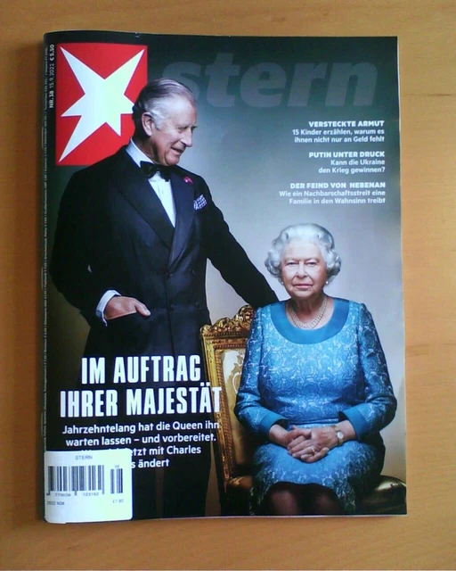 STERN MAGAZINE QUEEN Elizabeth II Special Edition September 2022 German ...