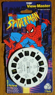 SPIDER-MAN ANIMATED GAF View-Master Pack £109.06 - PicClick UK