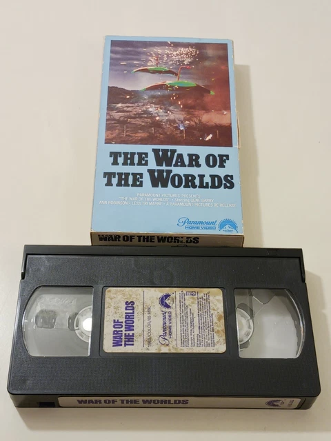 THE WAR OF the Worlds VHS 1980 Gene Barry Ann Robinsonn Boxed ...