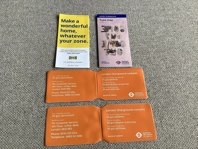 TFL OYSTER CARD TRAVEL TRAIN BUS TICKET WALLET 2 HOLDER COVERS NEW ...