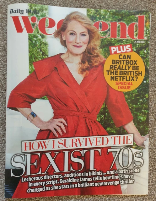 WEEKEND MAGAZINE GERALDINE JAMES BEN MILLER RUXANDRA POROJNICU 26 June 2021 £5.99 - PicClick UK