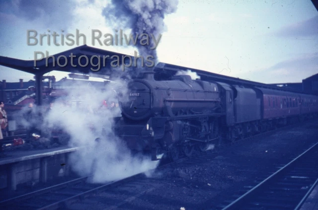 35MM SLIDE BRITISH Railways Steam Loco Class 5MT 44917 at Chester ...