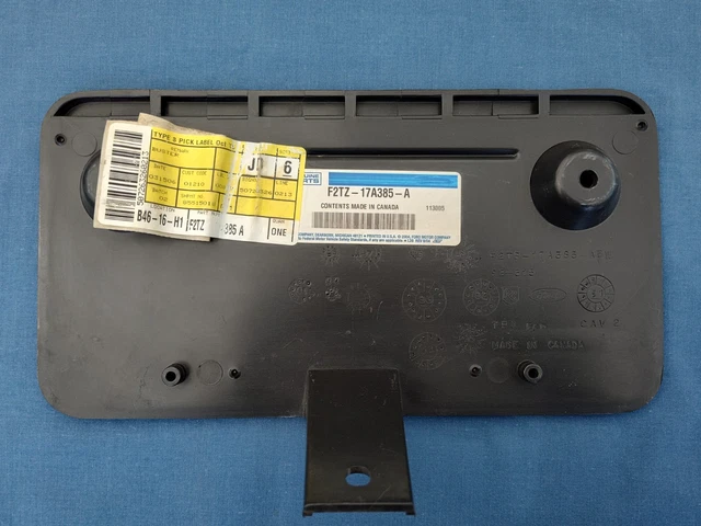 NOS FORD # F2TZ-17A385-A License Plate Mounting Bracket Frame $56.03 ...