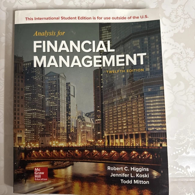 ANALYSIS FOR FINANCIAL Management by Robert C. Higgins (2015, Trade ...