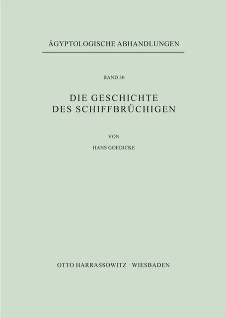 DIE GESCHICHTE DES Schiffbrüchigen | Hans Goedicke | Deutsch ...