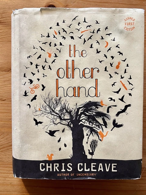 THE OTHER HAND, Chris Cleave, Signé 1ère édition, HB avec DJ, Sceptre ...