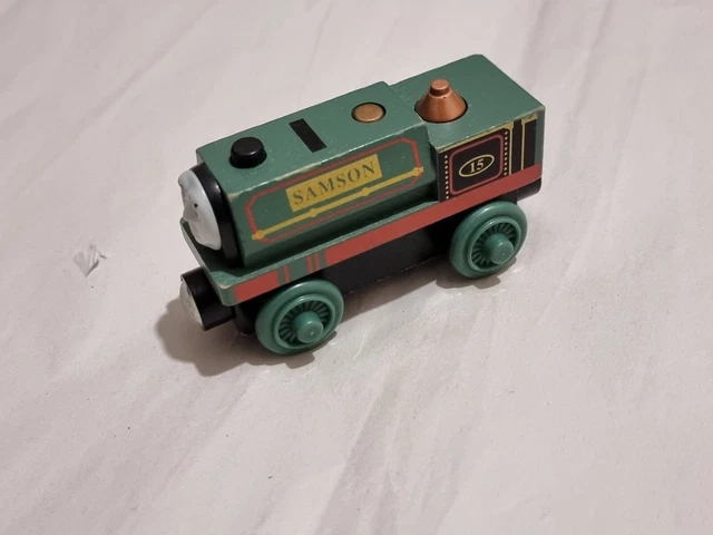 THOMAS THE TANK ENGINE & Friends WOODEN SAMSON TRAIN WOOD COMBINED ...