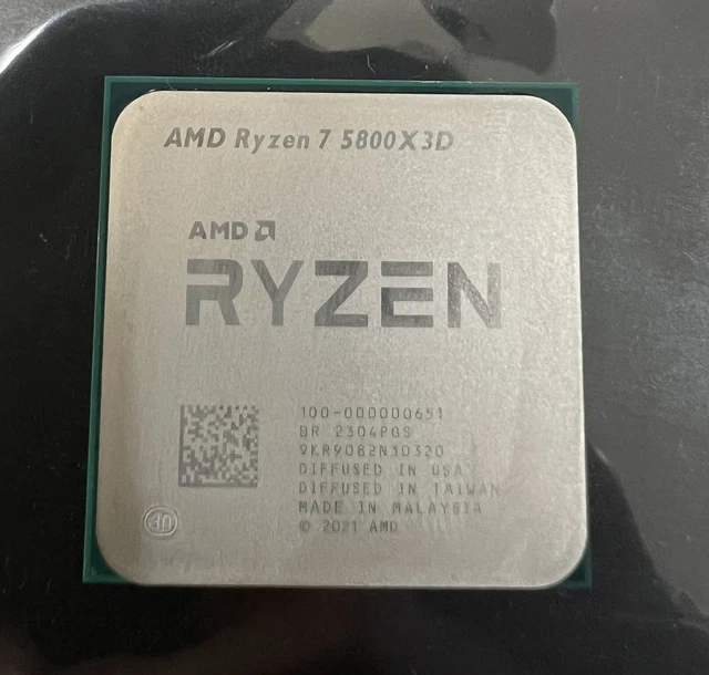 AMD RYZEN 7 5800X3D 8-core 16-Thread Desktop Processor (CPU) $390.00 ...