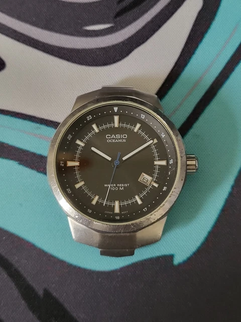 RARE CASIO OCEANUS OC-100 Diver - New Battery EUR 75,00 - PicClick FR