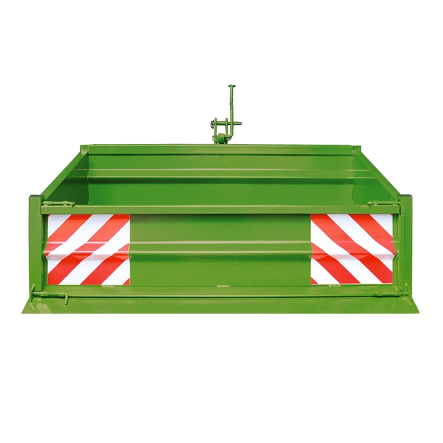 HECKCONTAINER HECKMULDE KIPPMULDE Mulde Kippcontainer 1500 S / K1- grün ...