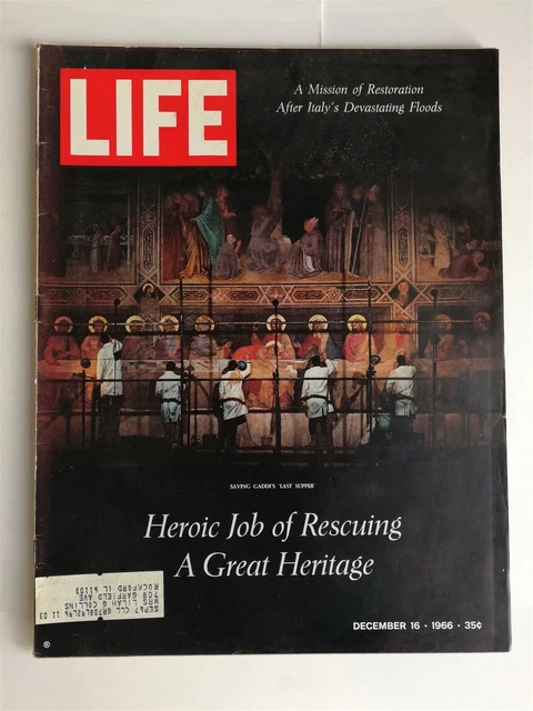 LIFE MAGAZINE DECEMBER 16, 1966 - Plight of the Renaissance Land ...