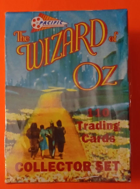 THE WIZARD OF Oz Trading Card Set of 110 Collector Set 1990 PACIFIC ...