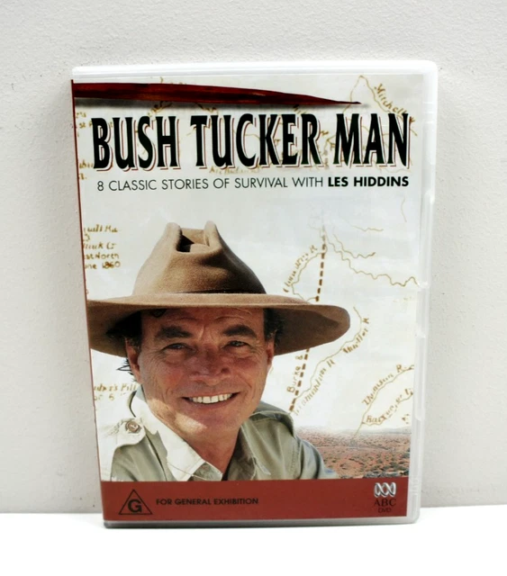 BUSH TUCKER MAN 8 Classic Stories of Survival with Les Hiddins DVD ABC ...