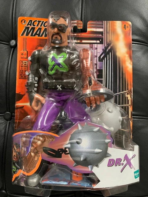ACTION MAN RARE DR X Set Action Man figure. Unopened boxed. Hasbro £25. ...