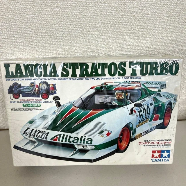 TAMIYA 1/24 CELICA LB Turbo Gr.5 & Lancia Stratos Turbo Rare Unbuilt ...