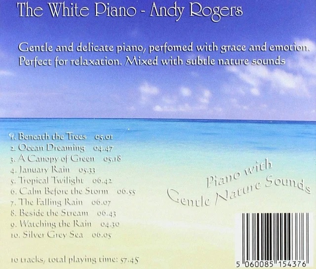 ANDY ROGERS ANDY Rogers - The White Piano (CD) EUR 19,96 - PicClick FR