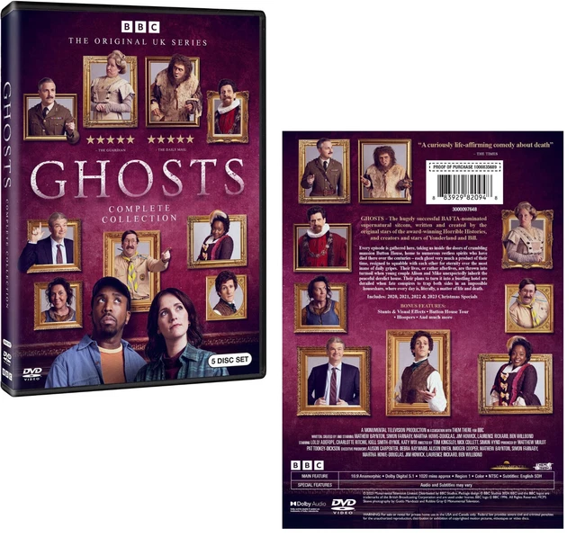 GHOSTS 1-5 2019-2023: COMPLETE BBC Sitcom Comedy TV Season Series NEW ...