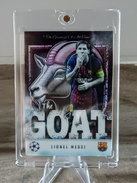 TOPPS MATCH ATTAX Extra 2024/25 24/25 2025 Lionel Messi The Goat Rare 1 ...